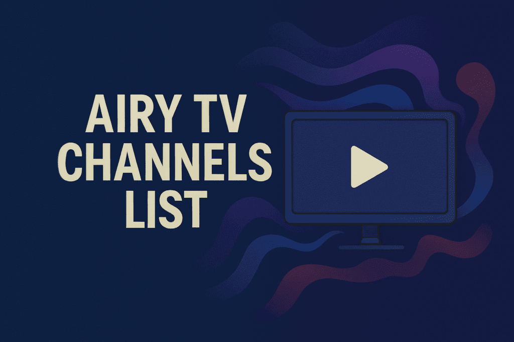 Airy TV Channels List 2026 - Complete & Updated List