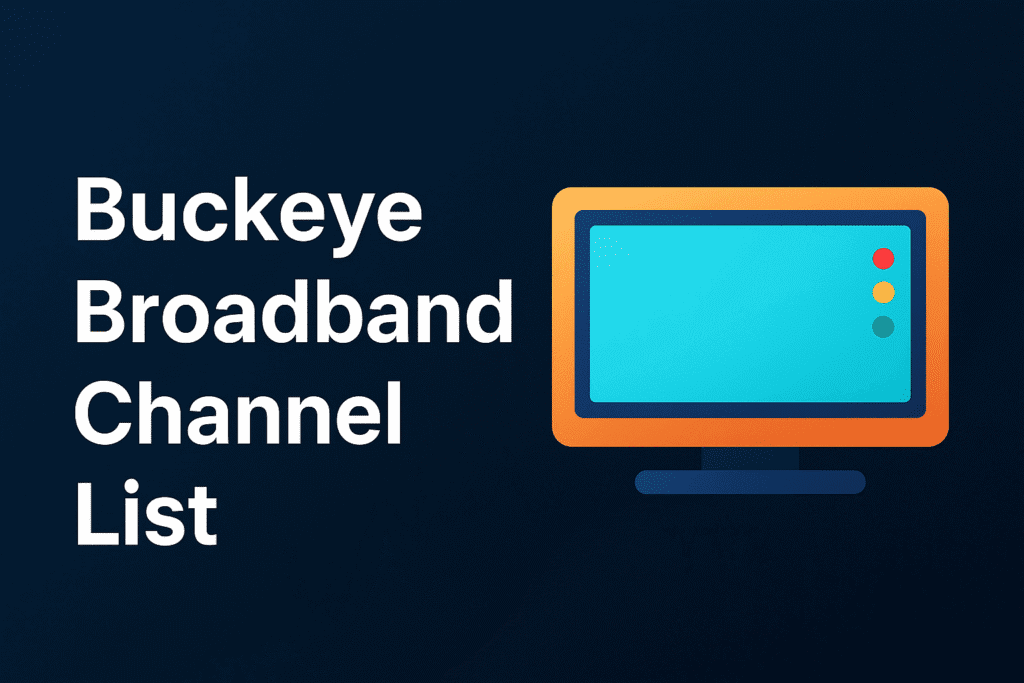 Buckeye Broadband Channel Guide 2026 (Complete List)