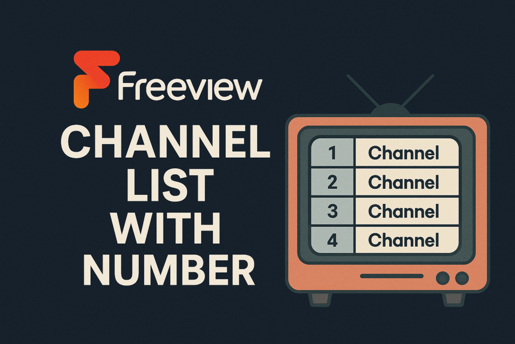 Freeview Channel List With Number 2026