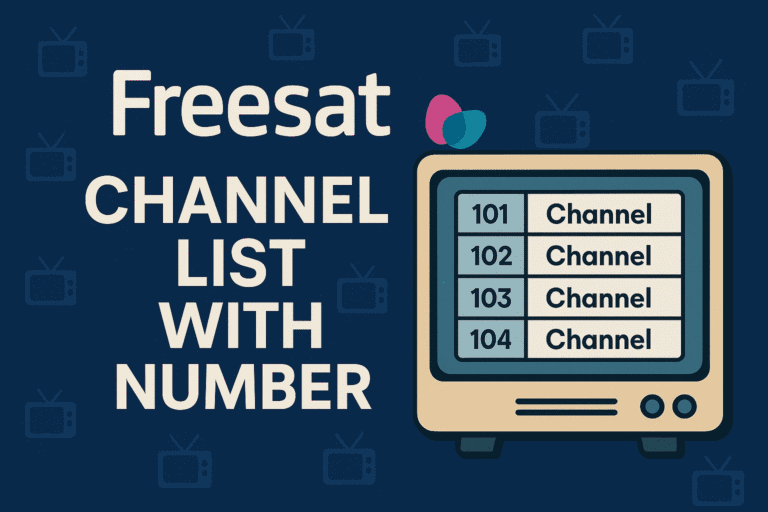 Freesat Channel List with Number 2026