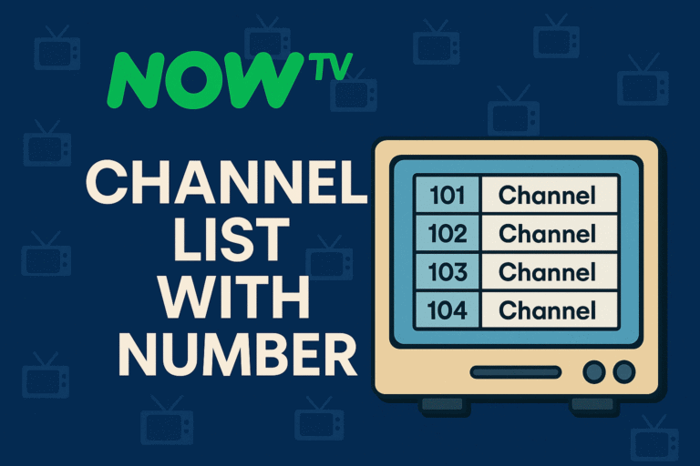 NOW TV Channels List with Number 2026 (Complete & Updated)